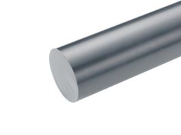 PVC Grey Rod 6mm dia x 1000mm