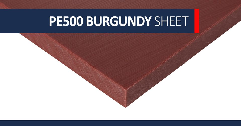 PE500 Burgundy Sheet - News About Engineering Plastics | Direct ...